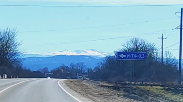 8 марта, поездка в горы