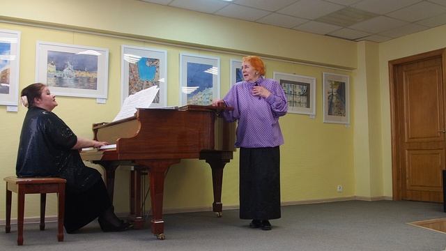 18 П.И. Чайковский, стихи  К.Р. "Растворил я окно". Людмила Плащук, Людмила Калинина