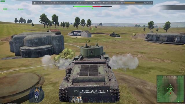 War Thunder Т-28 супер