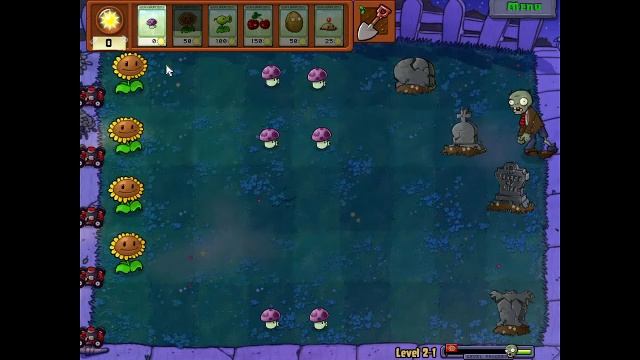 играем в plant vs zombis  #2