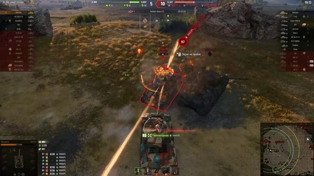 🔥 Я СТАРАЛСЯ, НО ПРОИГРАЛ... ОГНЕМЁТНЫЙ ТАНК В ДЕЛЕ! | Мир Танков