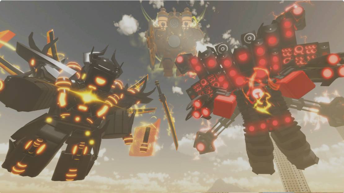 Обновка в Атака ванной в роблоксе