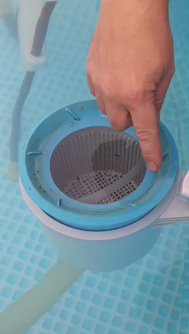 Увеличиваем производительность скиммера за 5 минут. #pool #чистка #бассейн