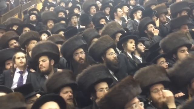 Хасиды поют на Пурим
