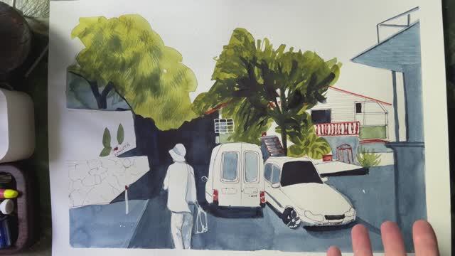 Тесты 22 видов акварельной бумаги !!!! Часть 2