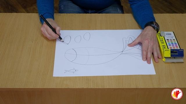 РИСУЕМ РЫБОК. РЫБКИ ЦВЕТНЫМИ КАРАНДАШАМИ РЫБЫ| УНИВЕРСАЛЬНЫЙ МАСТЕР-КЛАСС |  ИЗОСТУДИЯ  АЛЬТАИР