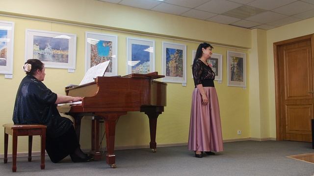 09 Р. Фримль Весна. Зинаида Ганеева, Людмила Калинина