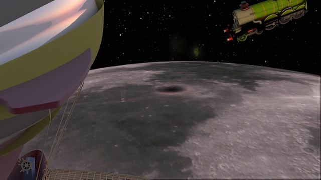 На Луну на дирижабле