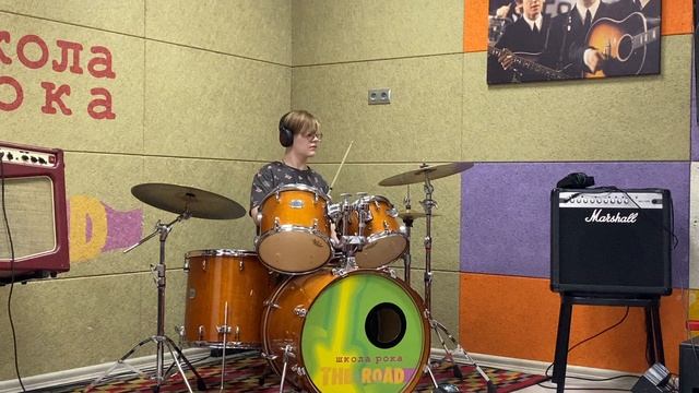 Жанна д'Арк - Мураками. На репетиции. Школа рока  «The Road».