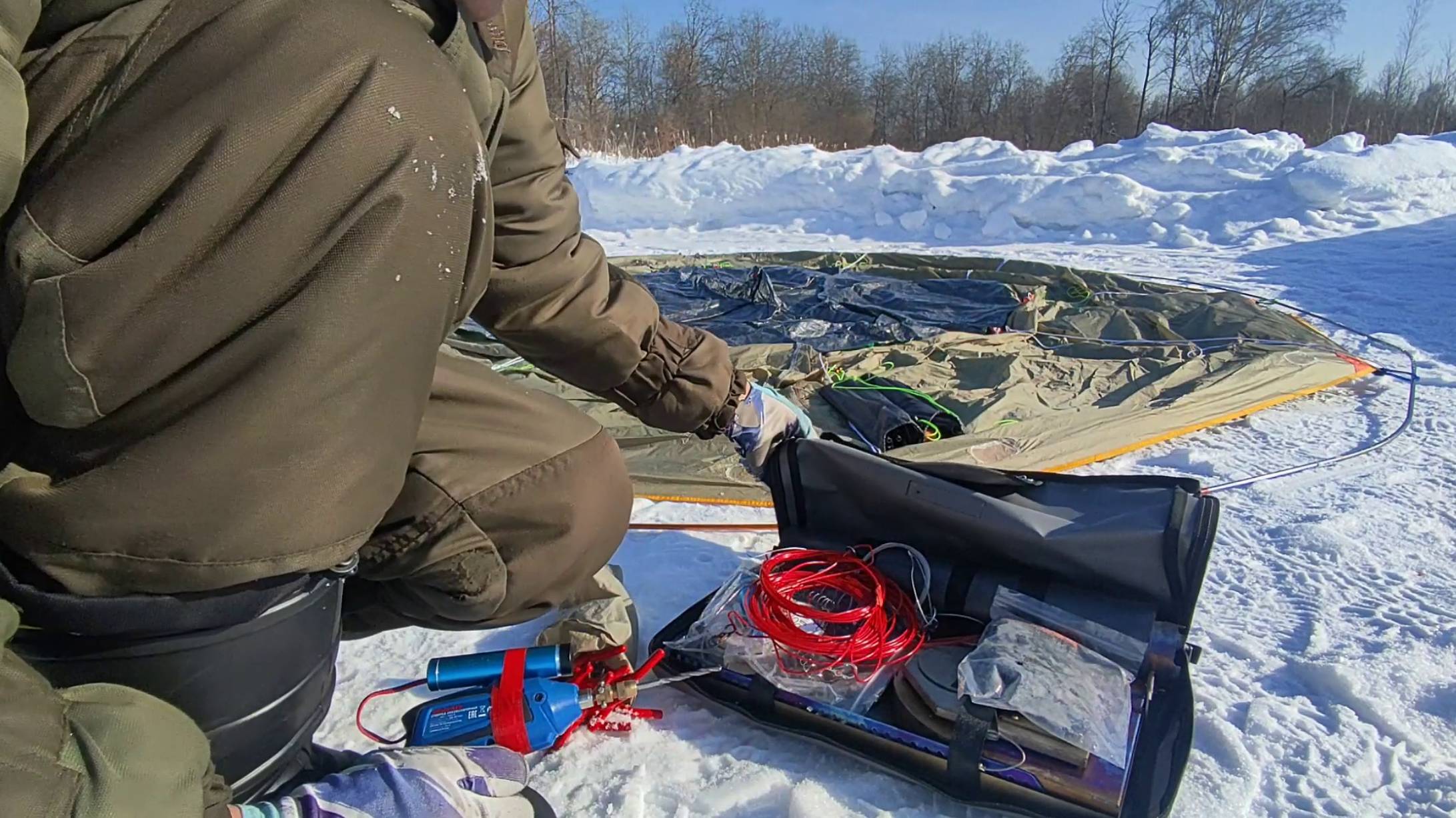 Комплект "Звездочка". Установка палатки Asta gear_часть 2