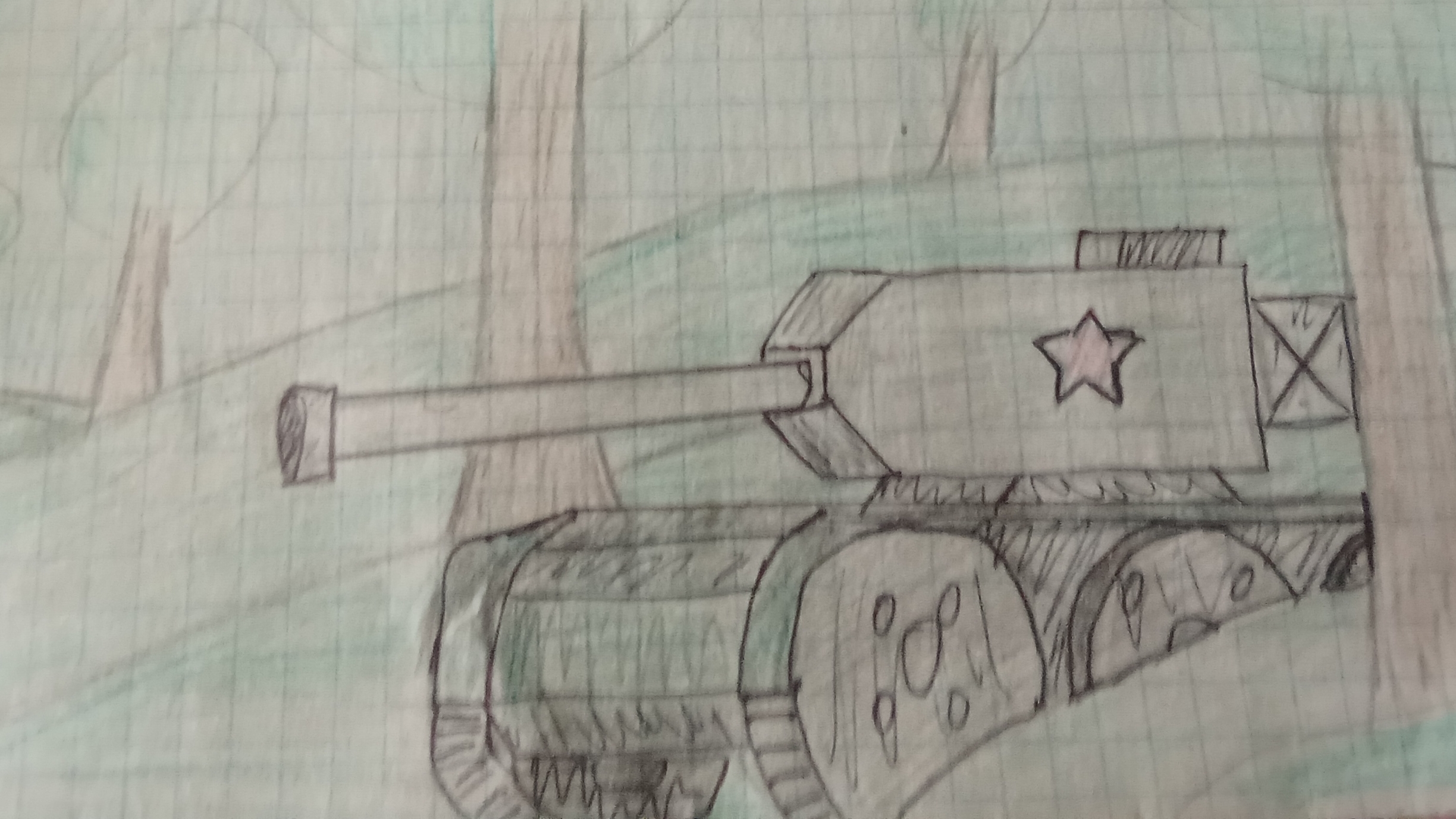 Атака немцев