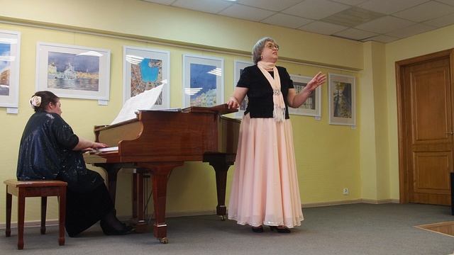 22 А. Бабаджанян, Р. Рождественский. Ноктюрн. Галина Перфильева, Людмила Калинина