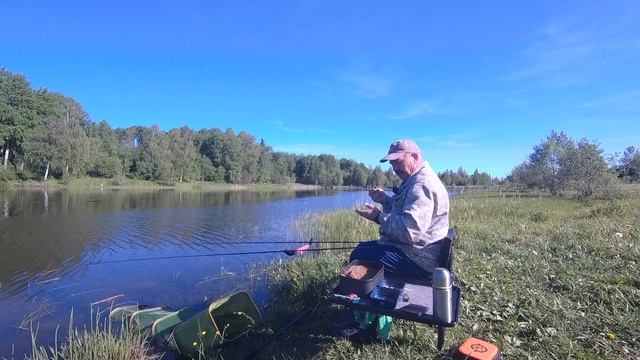 Конец мая, рыбалка на фидер.