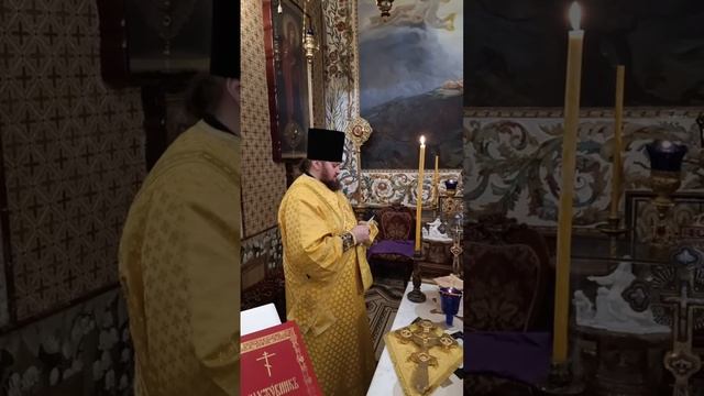 Великий прокимен.Иеродиакон Ксенофонт.Мужской монастырь.Томашовка.09.03.2025