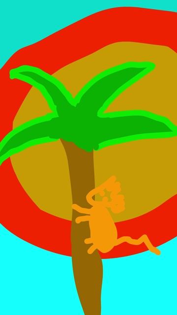 Одинокая пальма