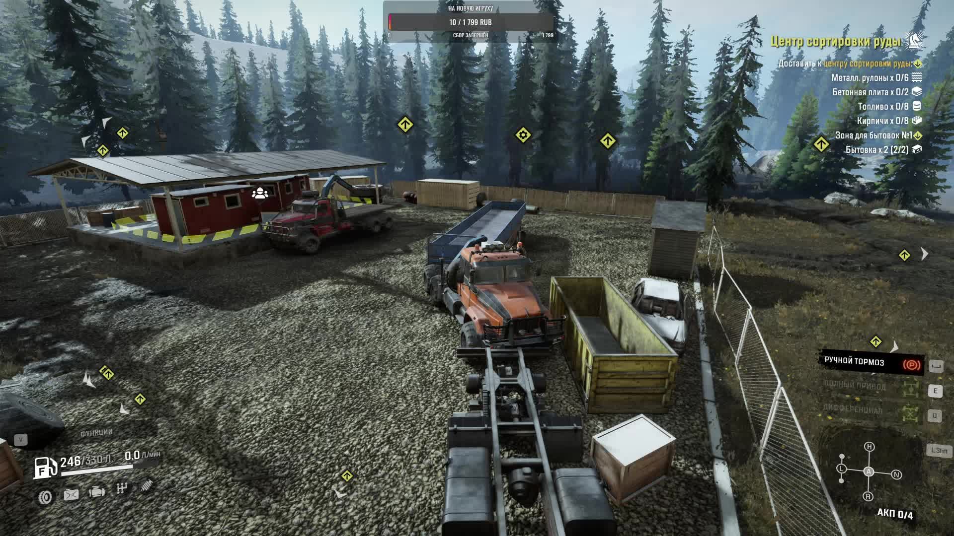 Snow Runner - Юкон " Канада" #10 КОНТРАКТЫ ЦСР №3