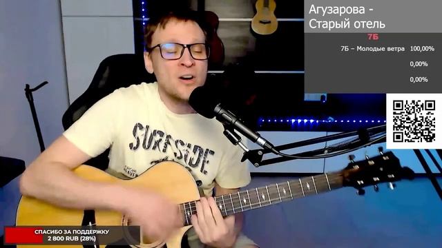 Браво - Старый отель 🎶 кавер на гитаре и аккорды