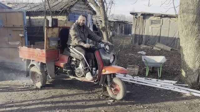 Первый запуск мотороллера из гаража за 60 тыс.