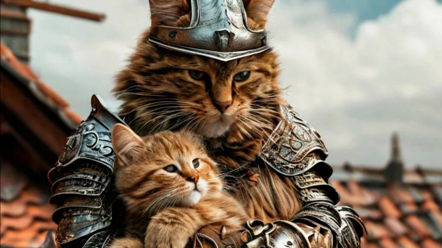 полосатый рыцарь