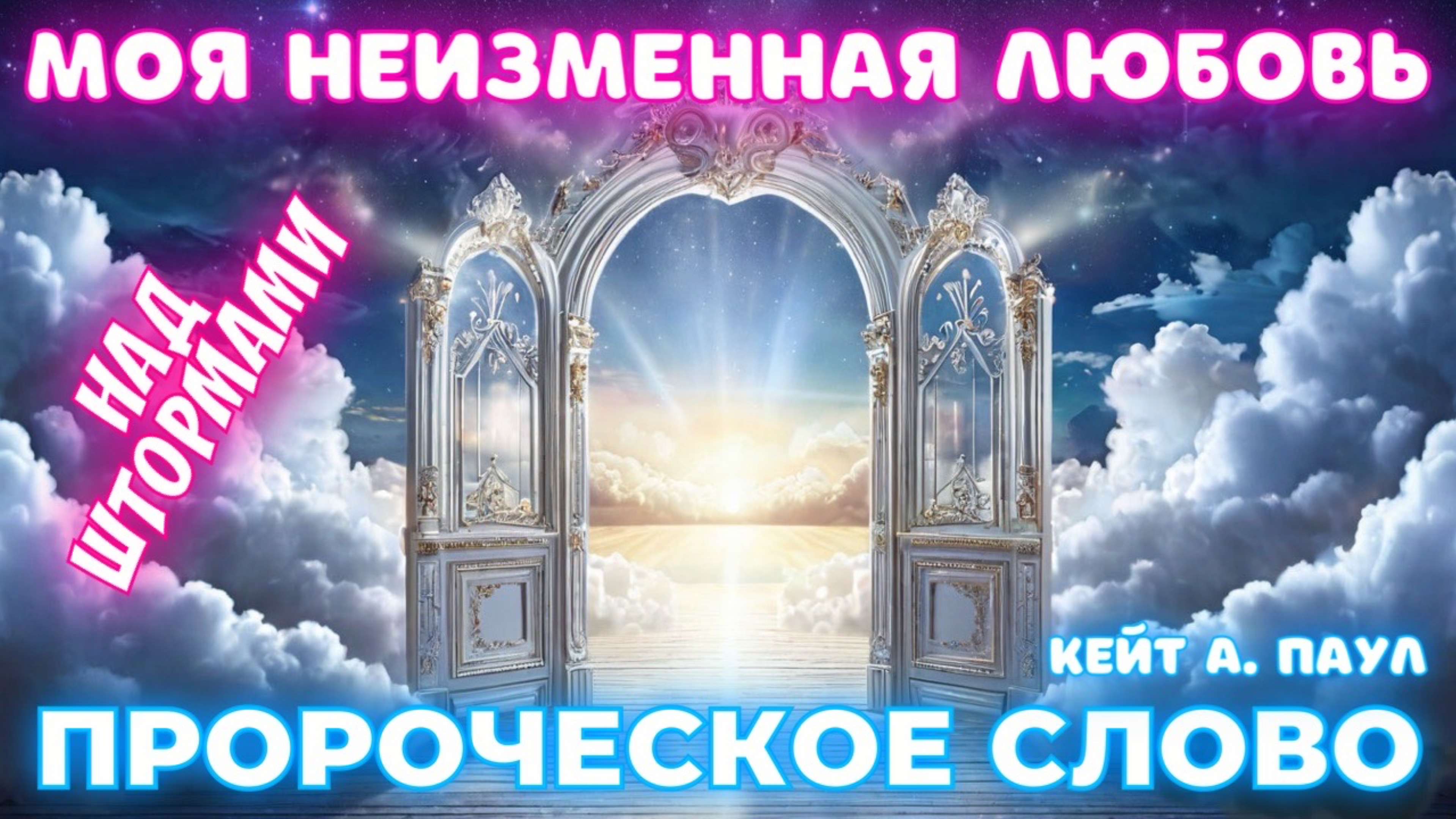 ПРОРОЧЕСКОЕ СЛОВО
«МОЯ НЕИЗМЕННАЯ ЛЮБОВЬ». НАД ШТОРМАМИ.
Кейт А. Паул