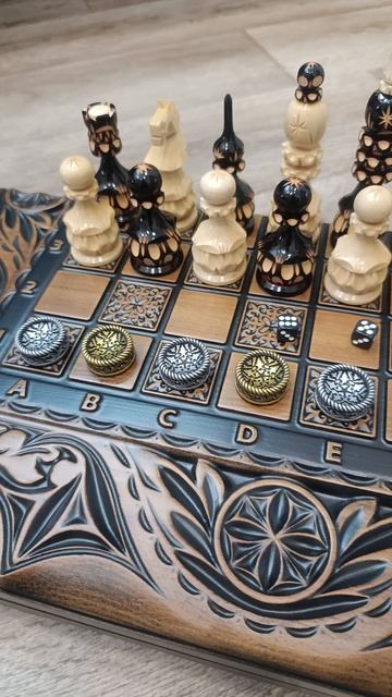 Шахматы резные модель №1