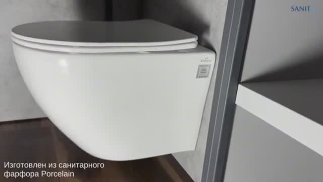 Унитаз подвесной Roxen Antares Tornado 530205-01 - обзор