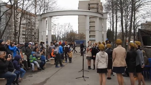 Военно-историческая реконструкция в парке Победы.. 1-я часть.