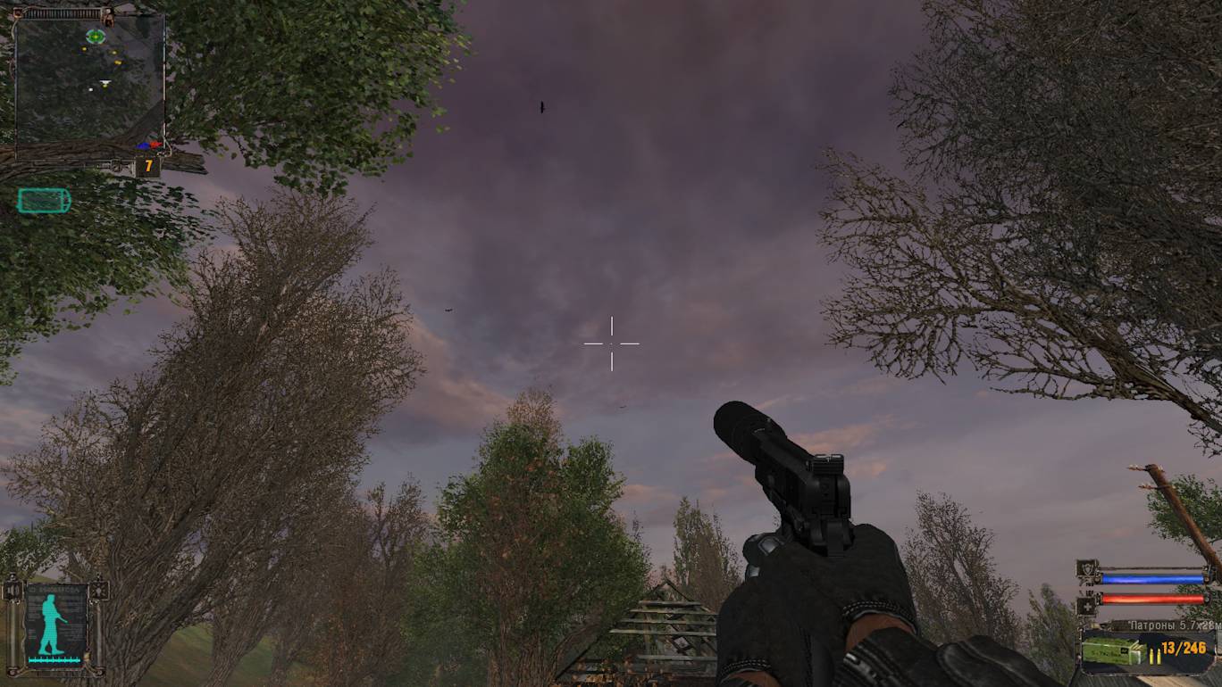 Демонстрация Browning HP-SA «5.7х28» для Сталкер - Тень Чернобыля