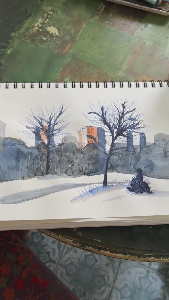 Как я на 8 марта на пленэр сходила