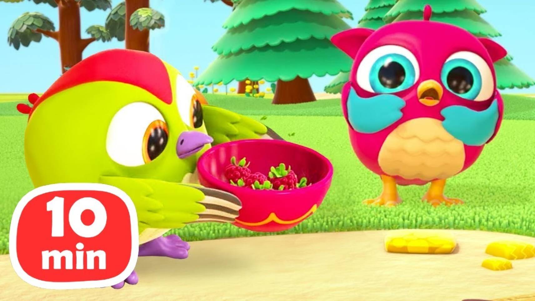 Мультики Совенок Хоп Хоп. Сборник про малину и насекомых