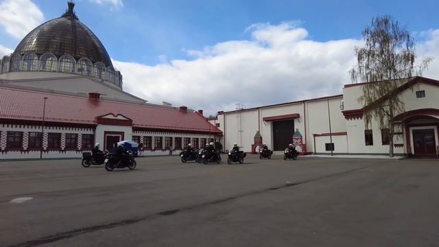 Показательные выступления Почетного эскорта ФСО России