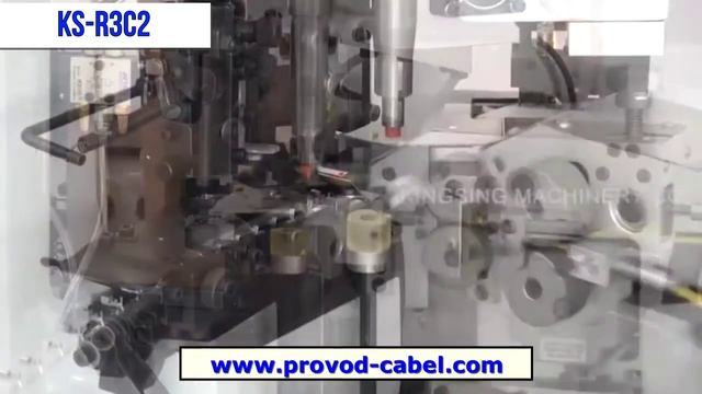 Автоматическая система KS-R3C2 для резки, зачистки и опрессовки наконечников