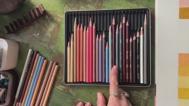 Карандаши H&B портретный набор