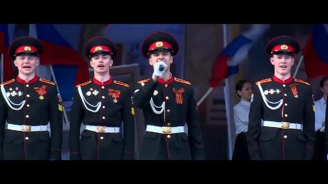 Макар Науменко и студия "Алые погоны"  "Голову выше, Россия!" (муз.А.Пирча, сл. И.Скибиной)
