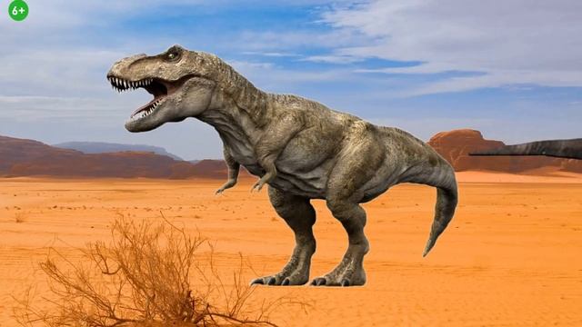 Динозавры и их голоса - обучающее видео для детей