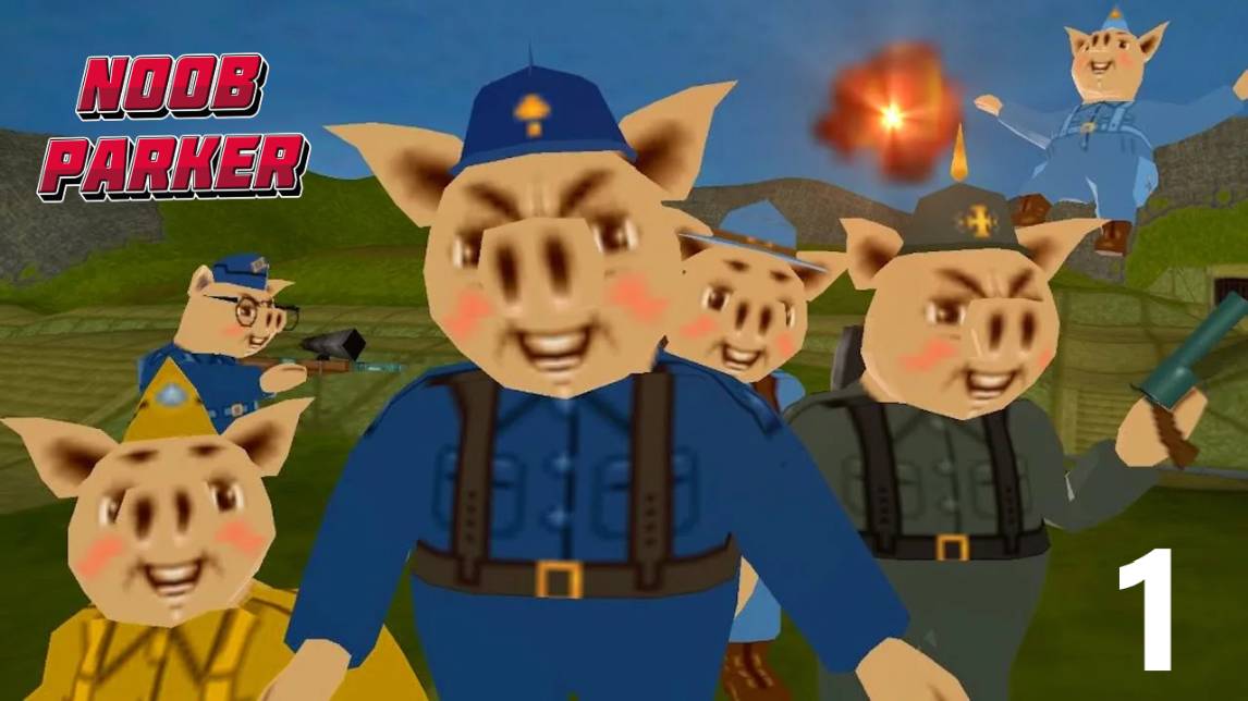 Hogs Of War Все медали, прохождение часть 1