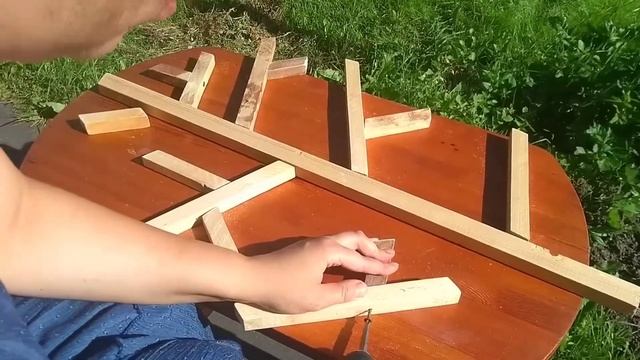 Опора-дерево  для растений своими руками