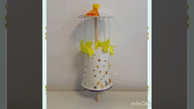 Выставка НТТ-2025. Максимов Кирилл, 7 лет. Модель динамичного аттракциона «Карусель»