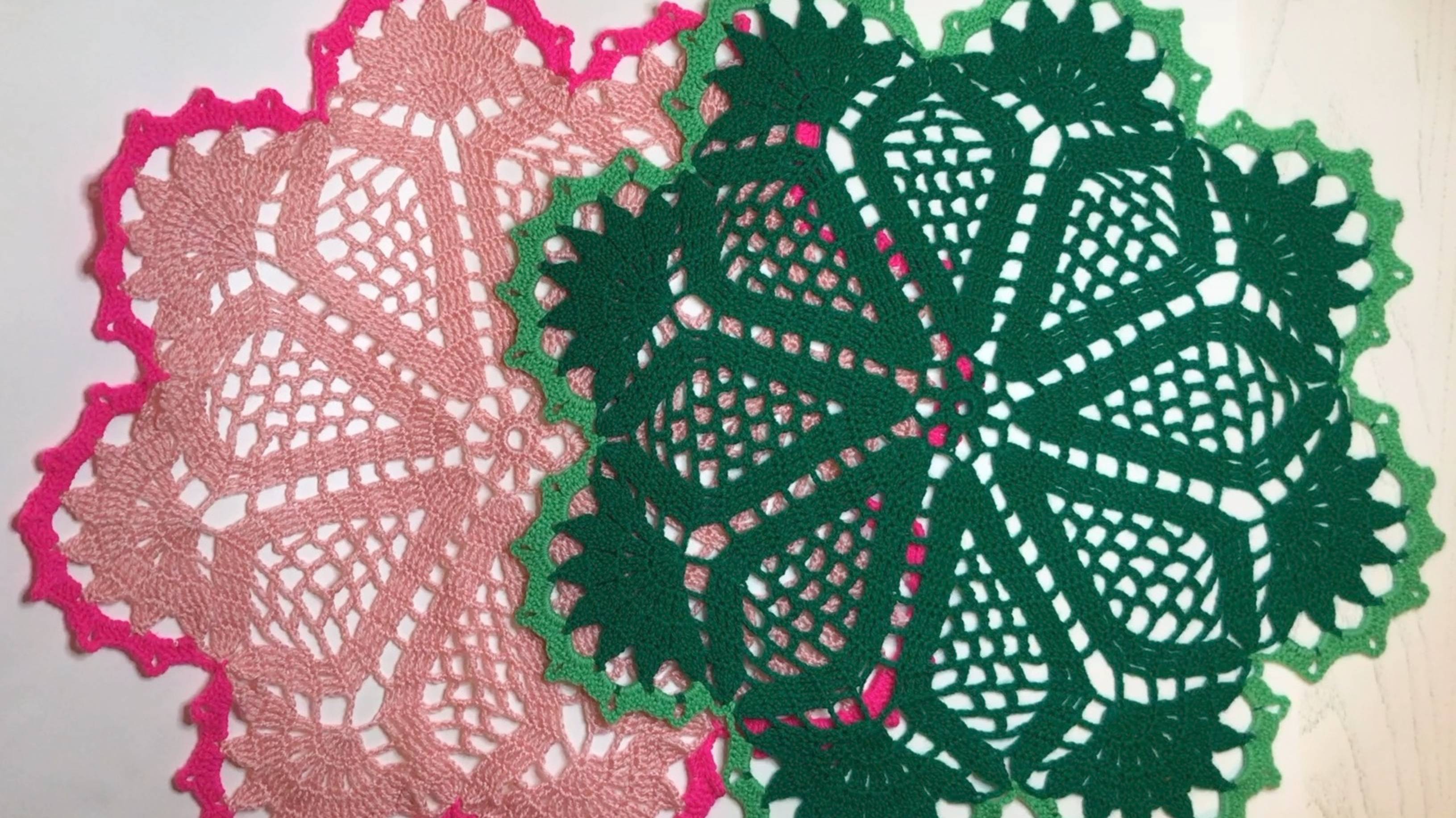 Салфетка "Легкий Узор" //Вяжем Крючком