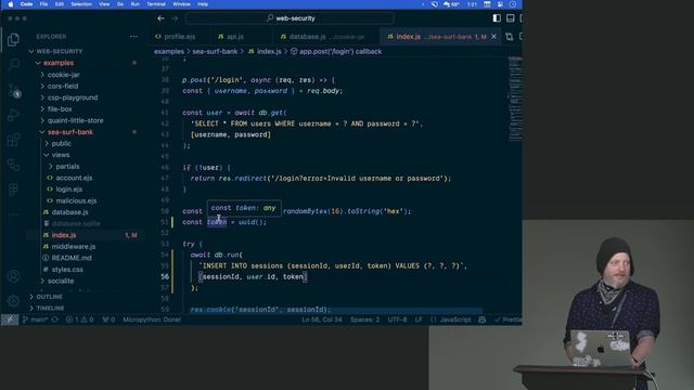 18. Using CSRF Tokens