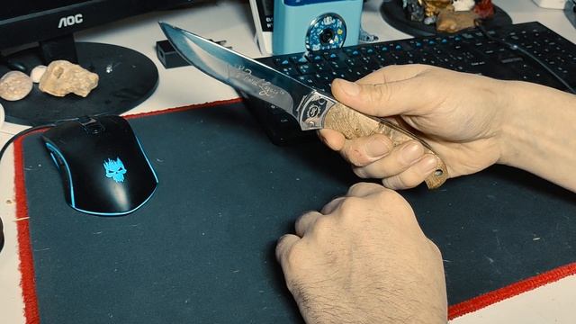 Нож Браунинг с ВБ. Обзор.