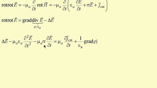 8. Уравнения электромагнитного поля