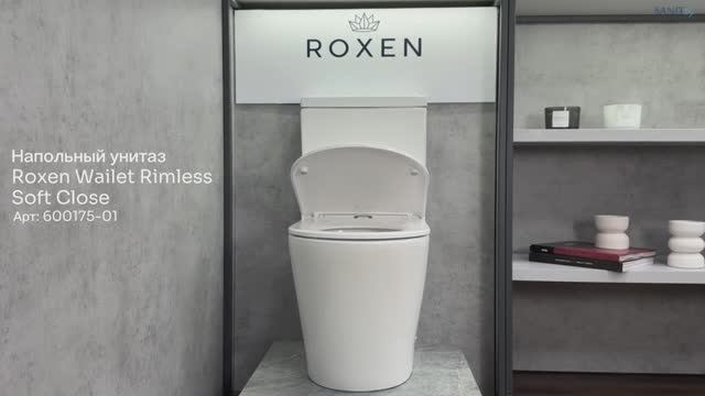 Обзор напольного унитаза Roxen Wailet 600175-01 Rimless Soft