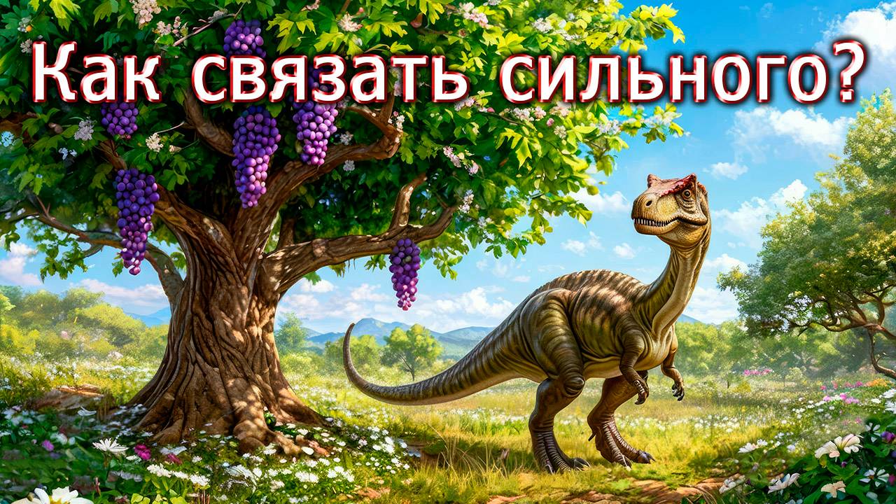 Как связать сильного?