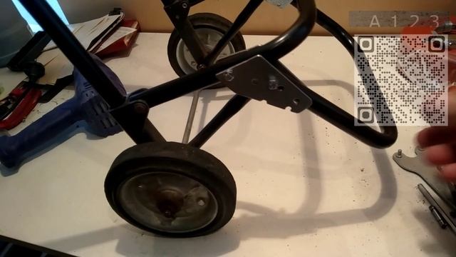 Сумка-тележка ремонт и апгрейд