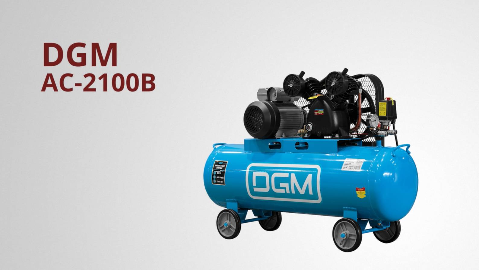 DGM AC-2100B Компрессор ременной