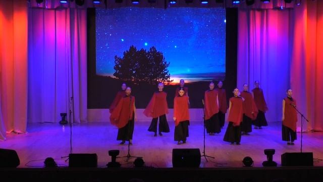 Хореографическая композиция "Темная ночь".