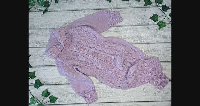 Узор спицами Зыбучие пески. Узор для комбинезона. 
Узор спицами.