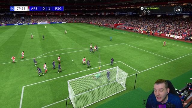 EA Sports FC 25 Карьера Вратаря - Сафонов в Матчах Лиги Чемпионов за ПСЖ #3