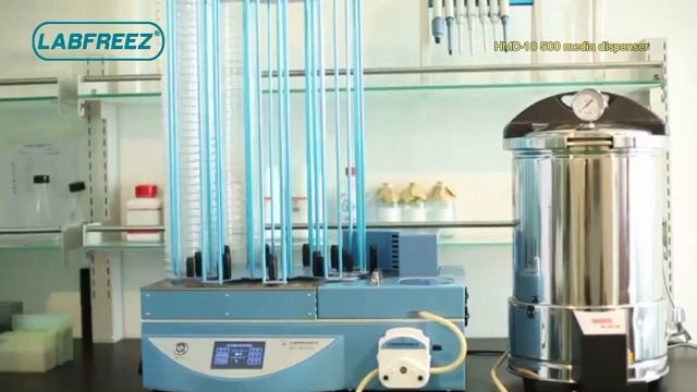 Автоматическая станция розлива сред Labfreez MEDIAFILL-10 500